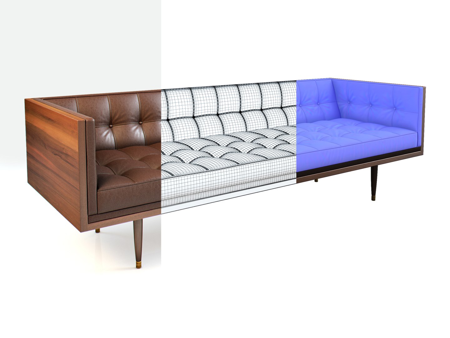 Box Large Sofa 3D Model - TurboSquid 1152460