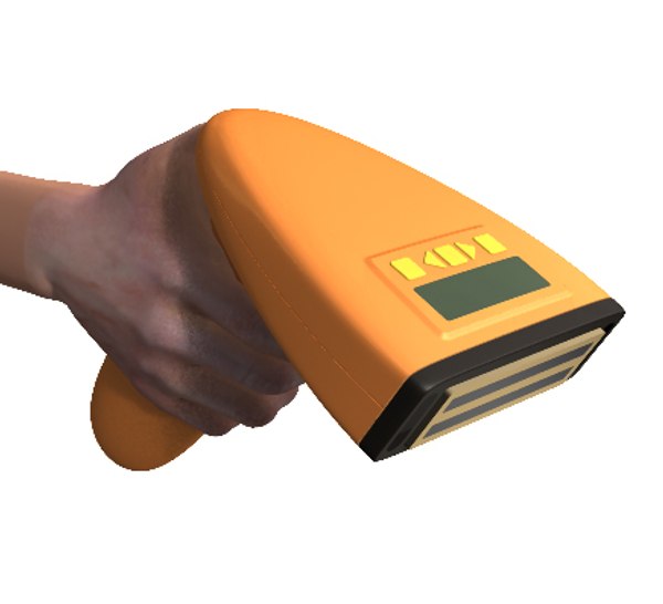 3d handheld scanner gun