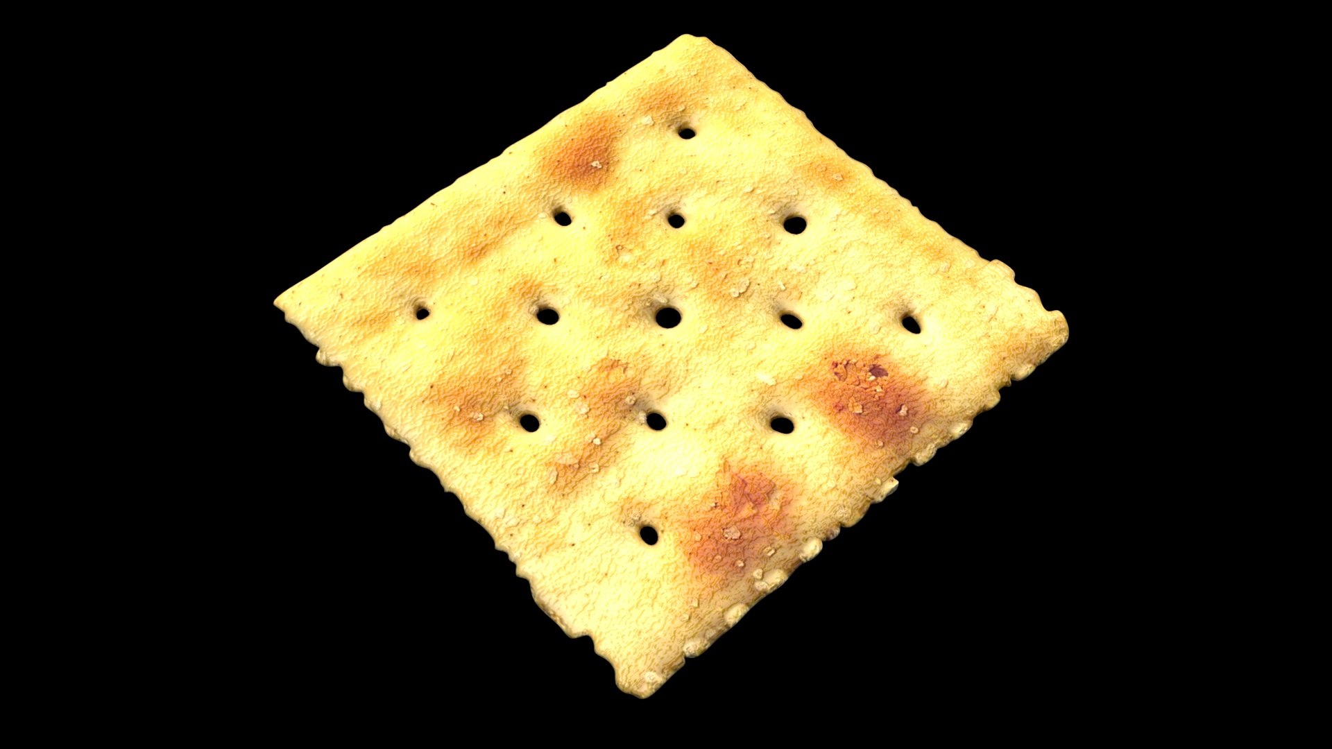 Square Cracker 3D Model - TurboSquid 1889149