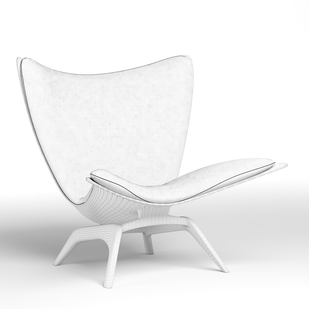 Free The Reader Armchair Free 3D Model 3D Model - TurboSquid 1992998