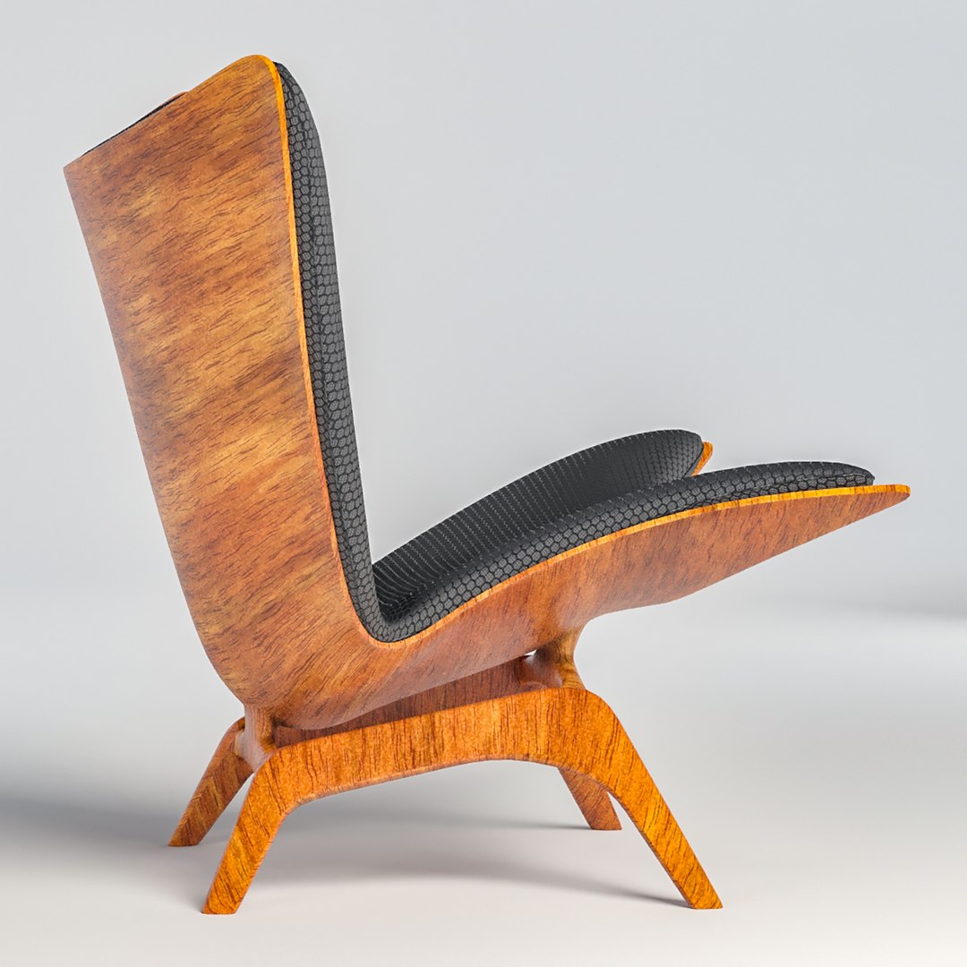 Free The Reader Armchair Free 3D Model 3D Model - TurboSquid 1992998