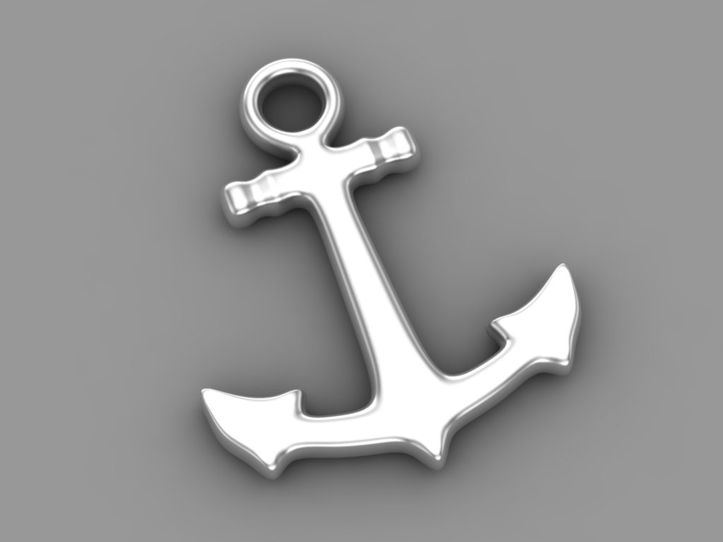 3d Anchors T-splines Model