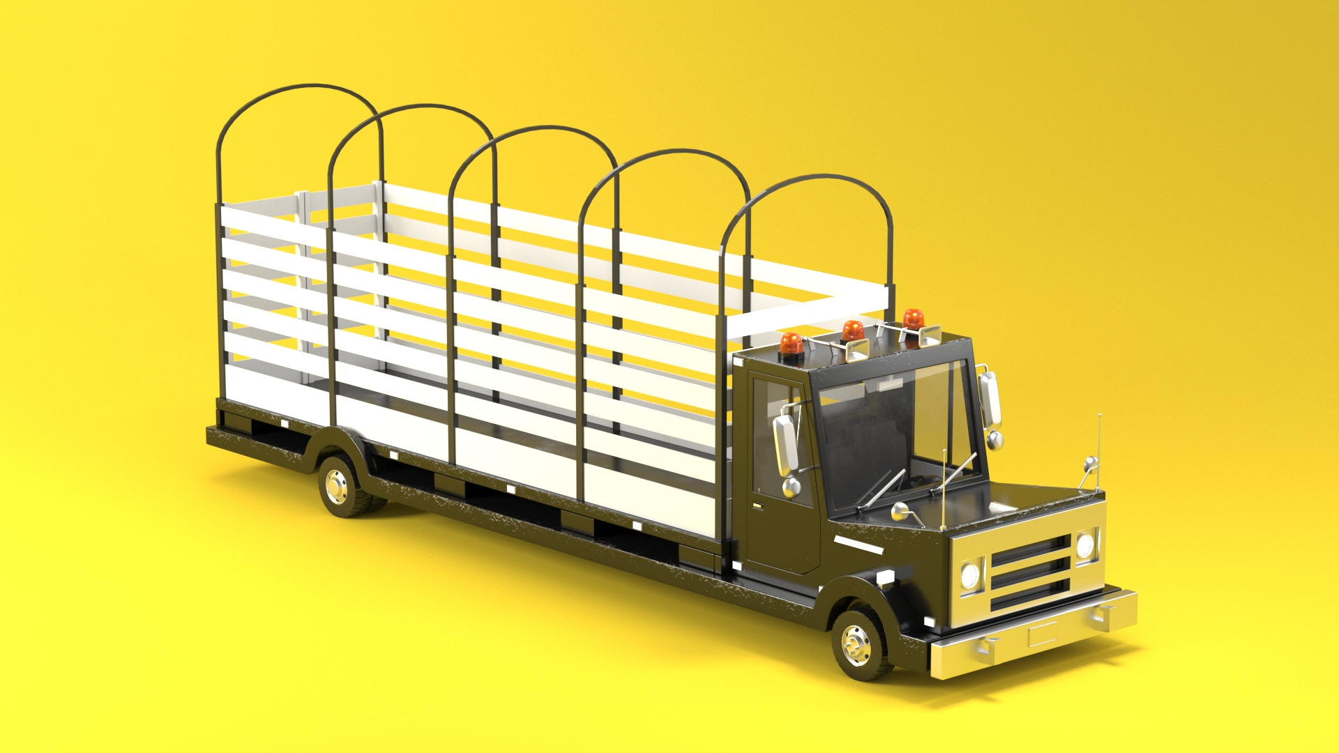 3D Duty Truck Cartoon - TurboSquid 1808542
