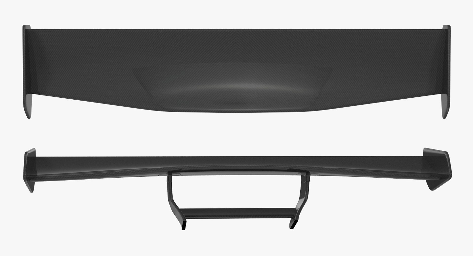 3d Model Car Spoiler