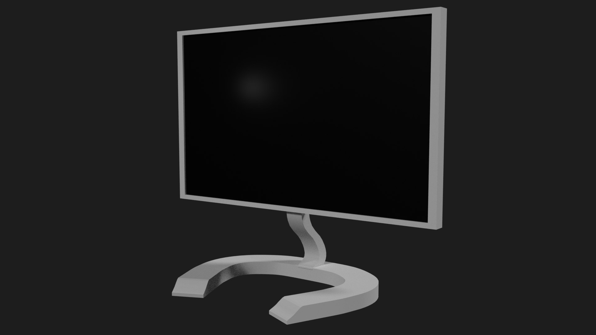 Modern computer monitor 3D model - TurboSquid 1356392