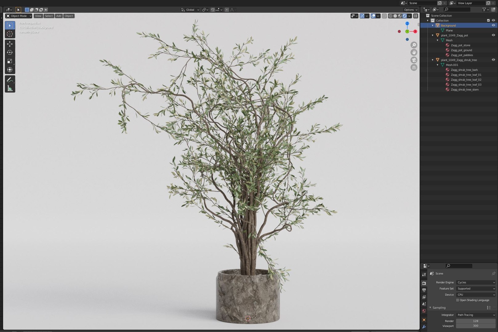 3D Model Plants Collection 1049 - TurboSquid 2200877