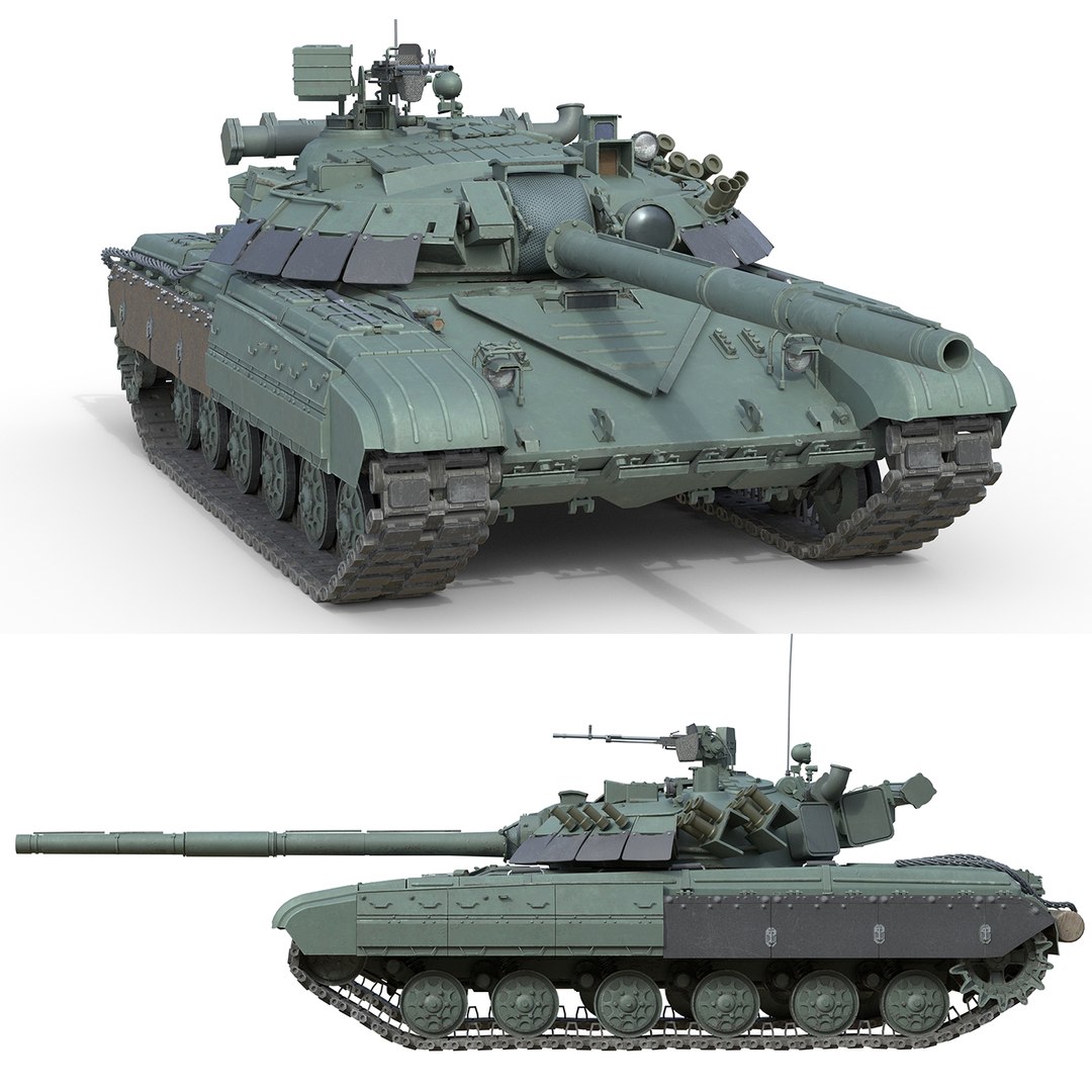 3D T64 Main Battle Tank - TurboSquid 2404636