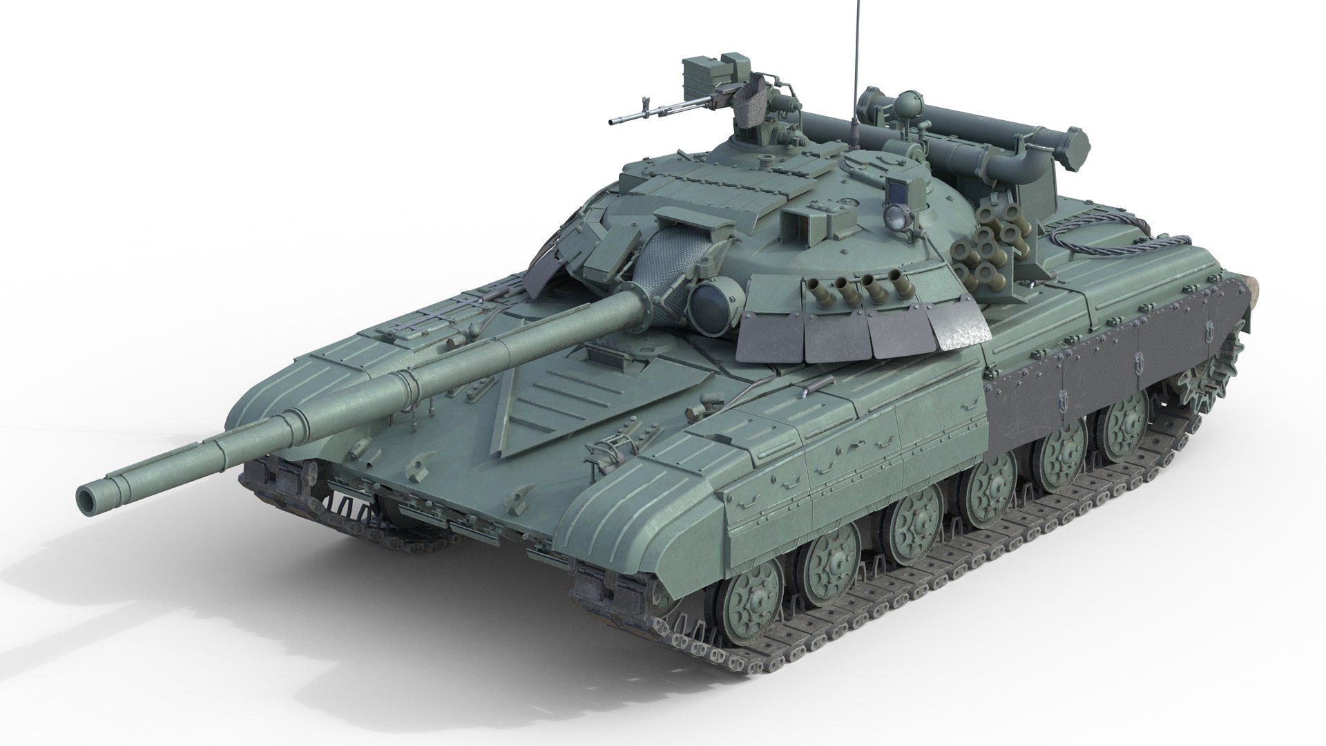 3D T64 Main Battle Tank - TurboSquid 2404636