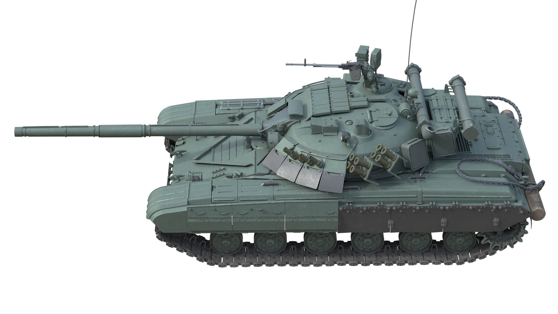 3D T64 Main Battle Tank - TurboSquid 2404636