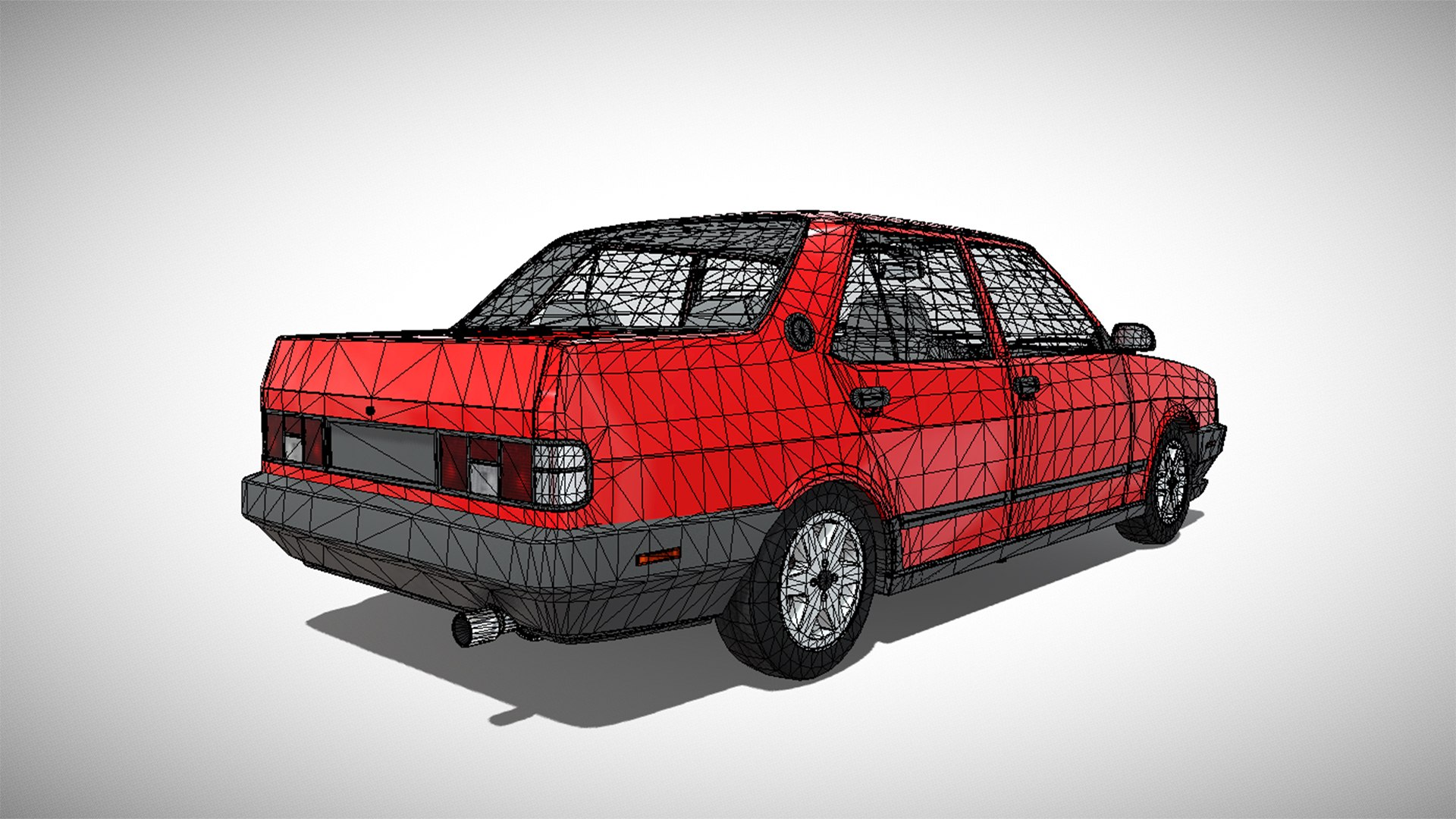 3D Tofas Dogan SLX For Games Model - TurboSquid 2264246