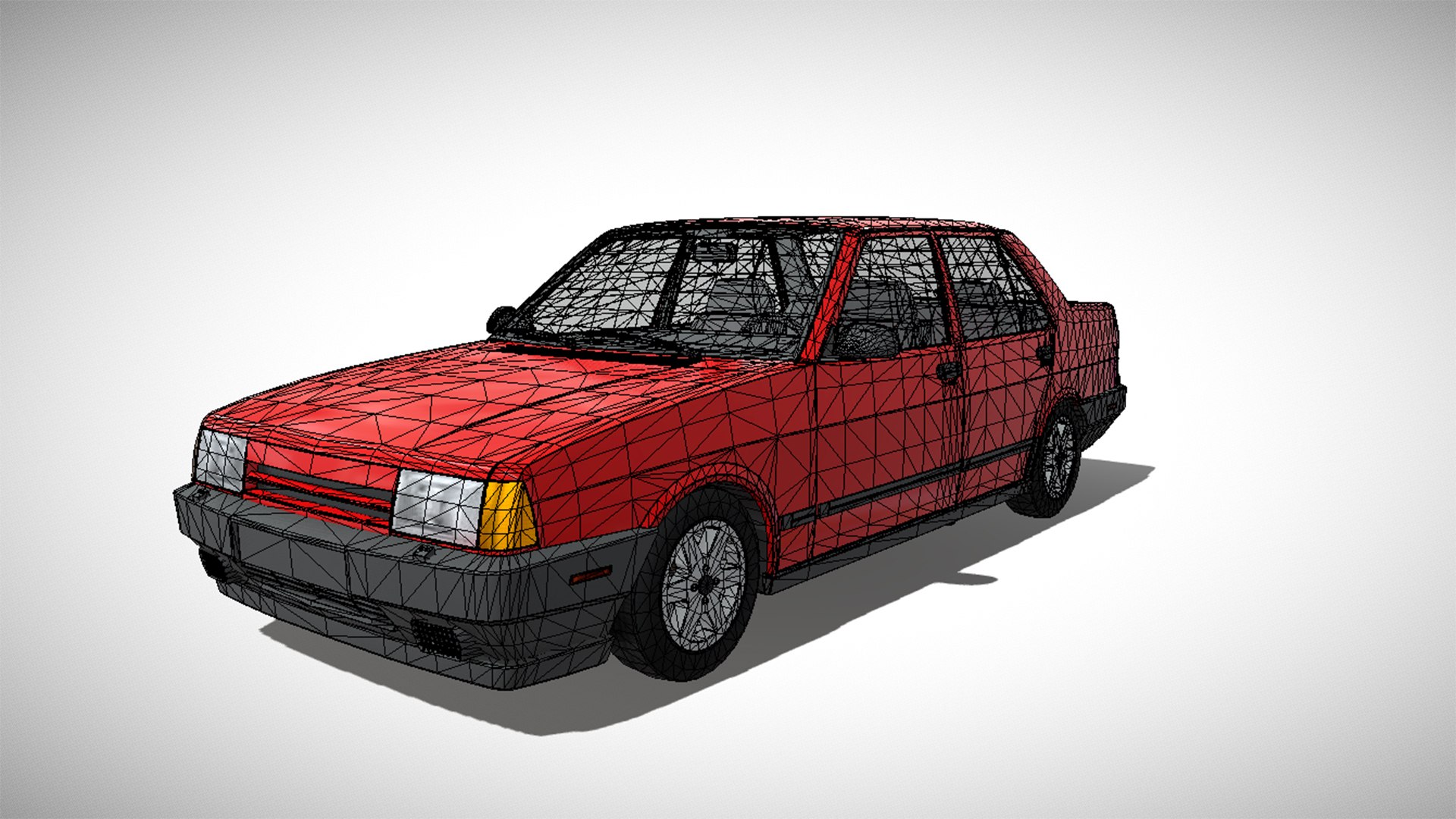 3D Tofas Dogan SLX For Games Model - TurboSquid 2264246