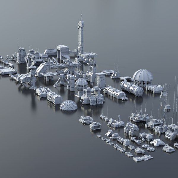 3D Kitbash Models | TurboSquid