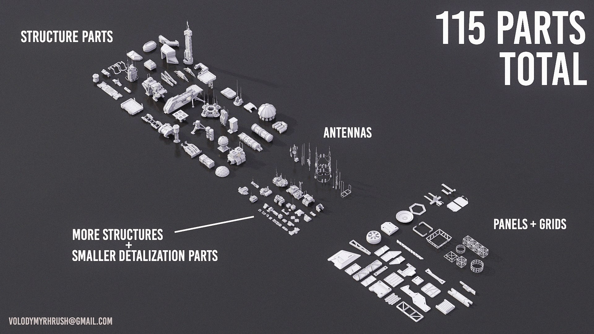 Buildings Structures 3D Model - TurboSquid 1692285