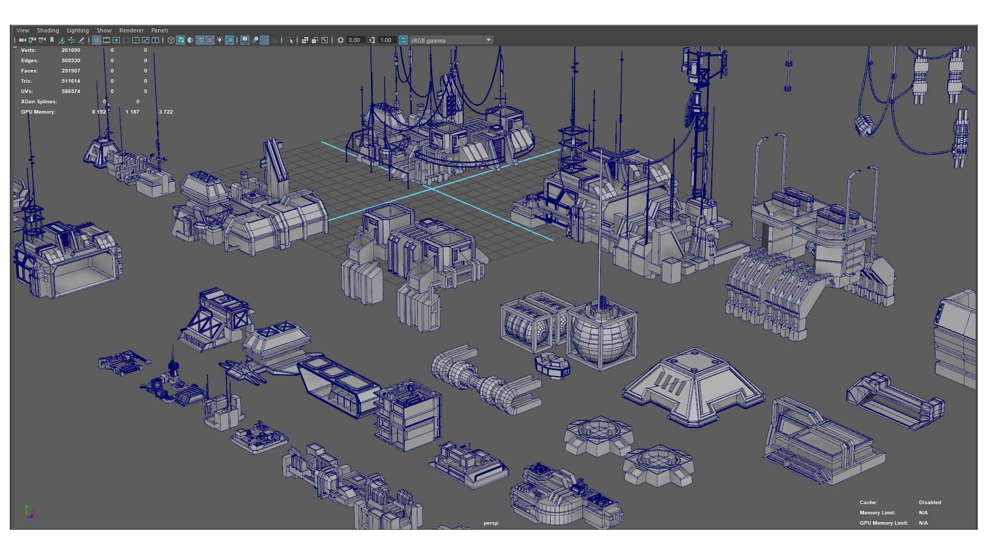 Buildings Structures 3D Model - TurboSquid 1692285