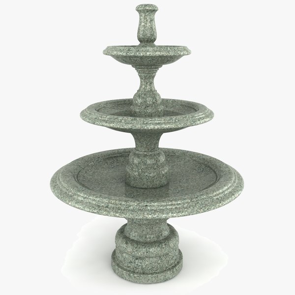 modèle 3D de Fontaine de jardin 3 - TurboSquid 724329