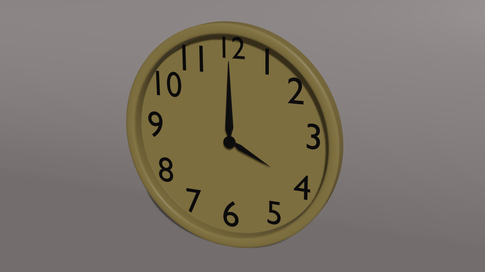 3D Clock Toon - TurboSquid 2079500