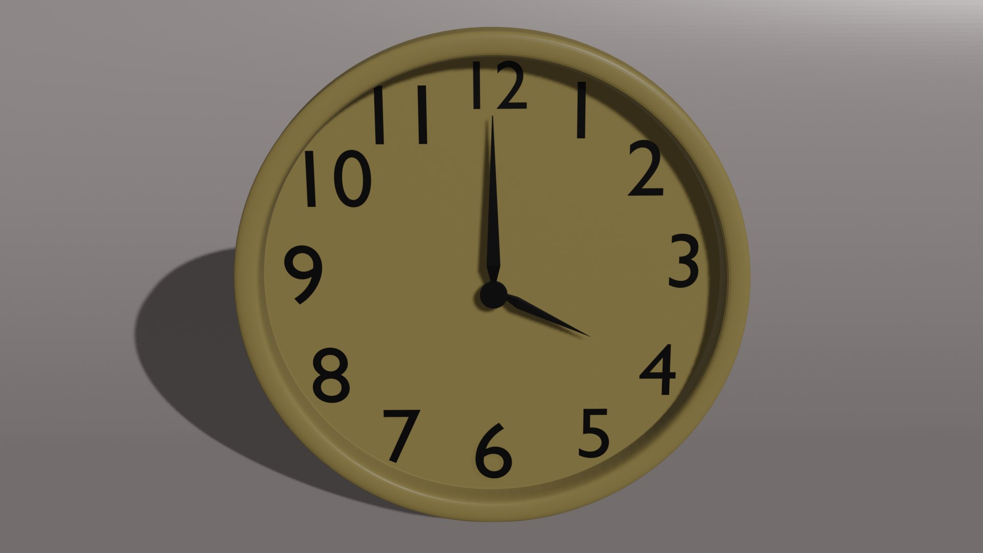 3D Clock Toon - TurboSquid 2079500