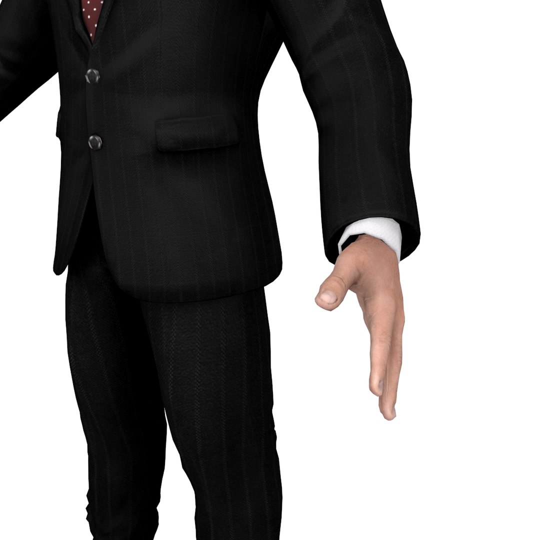 3d Rigged Vladimir Putin Model