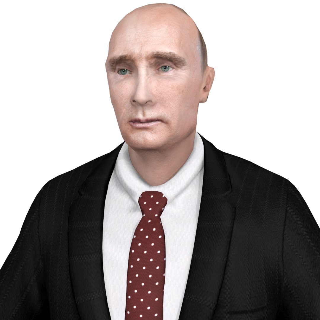 3d Rigged Vladimir Putin Model