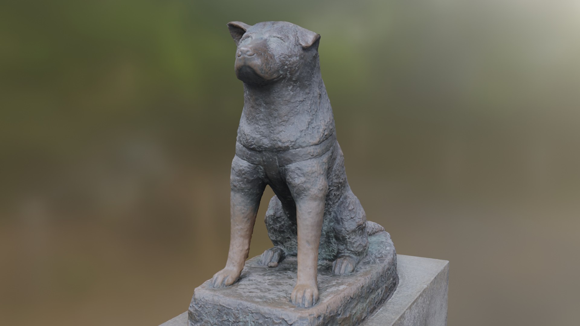 Hachiko Statue In Shibuya 3D Model - TurboSquid 1780637
