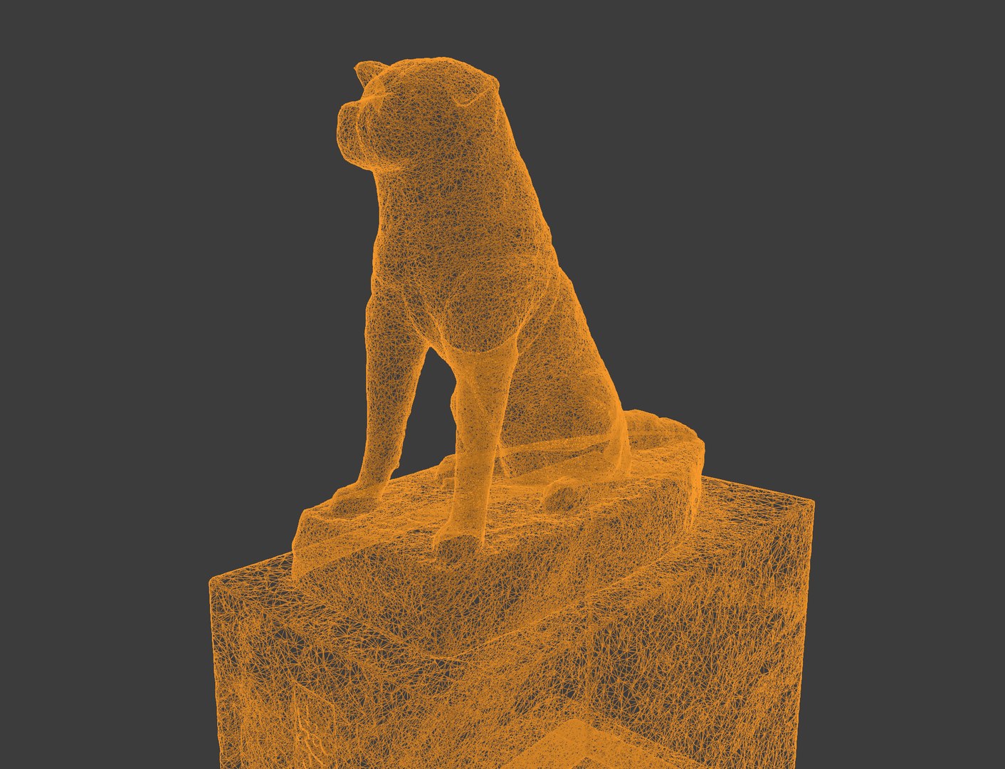 Hachiko Statue In Shibuya 3D Model - TurboSquid 1780637