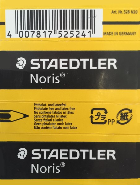 3d model staedtler eraser