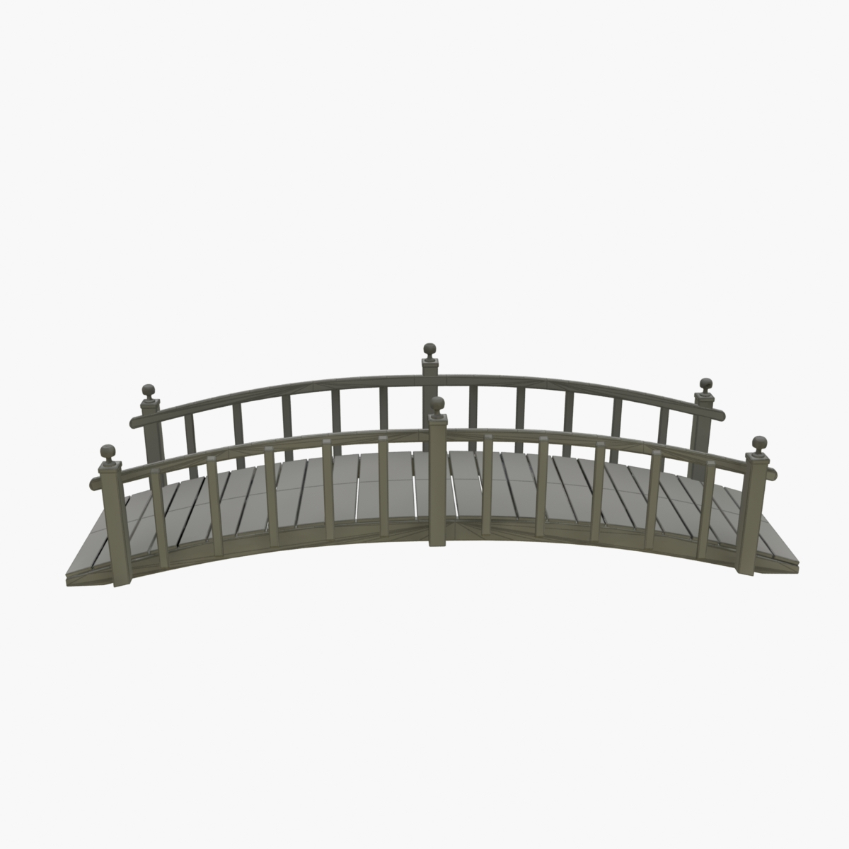 Wood wooden bridge 3D model - TurboSquid 1231020
