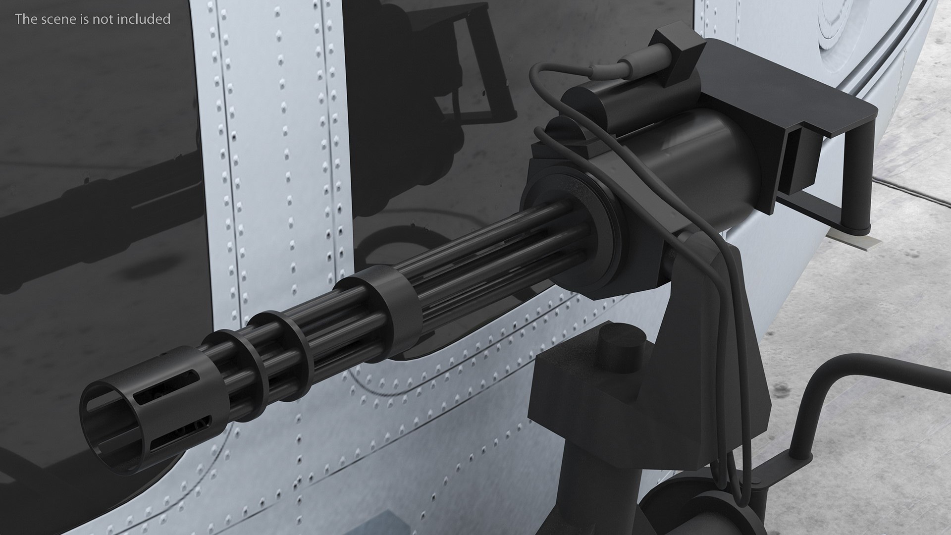 3D model Helicopter Armament Subsystem with Rocket Launcher ...