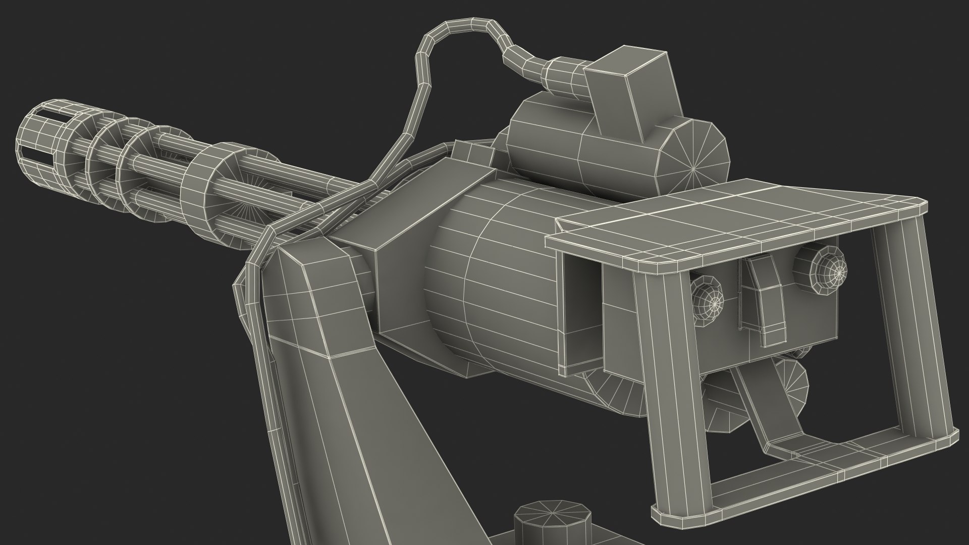 3D model Helicopter Armament Subsystem with Rocket Launcher ...