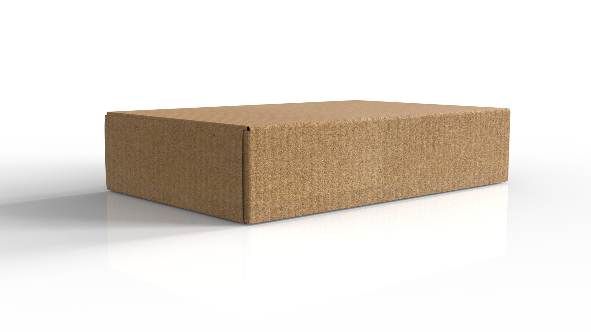 3D Model Cardboard Box FEFCO0427 Rigged - TurboSquid 2097280