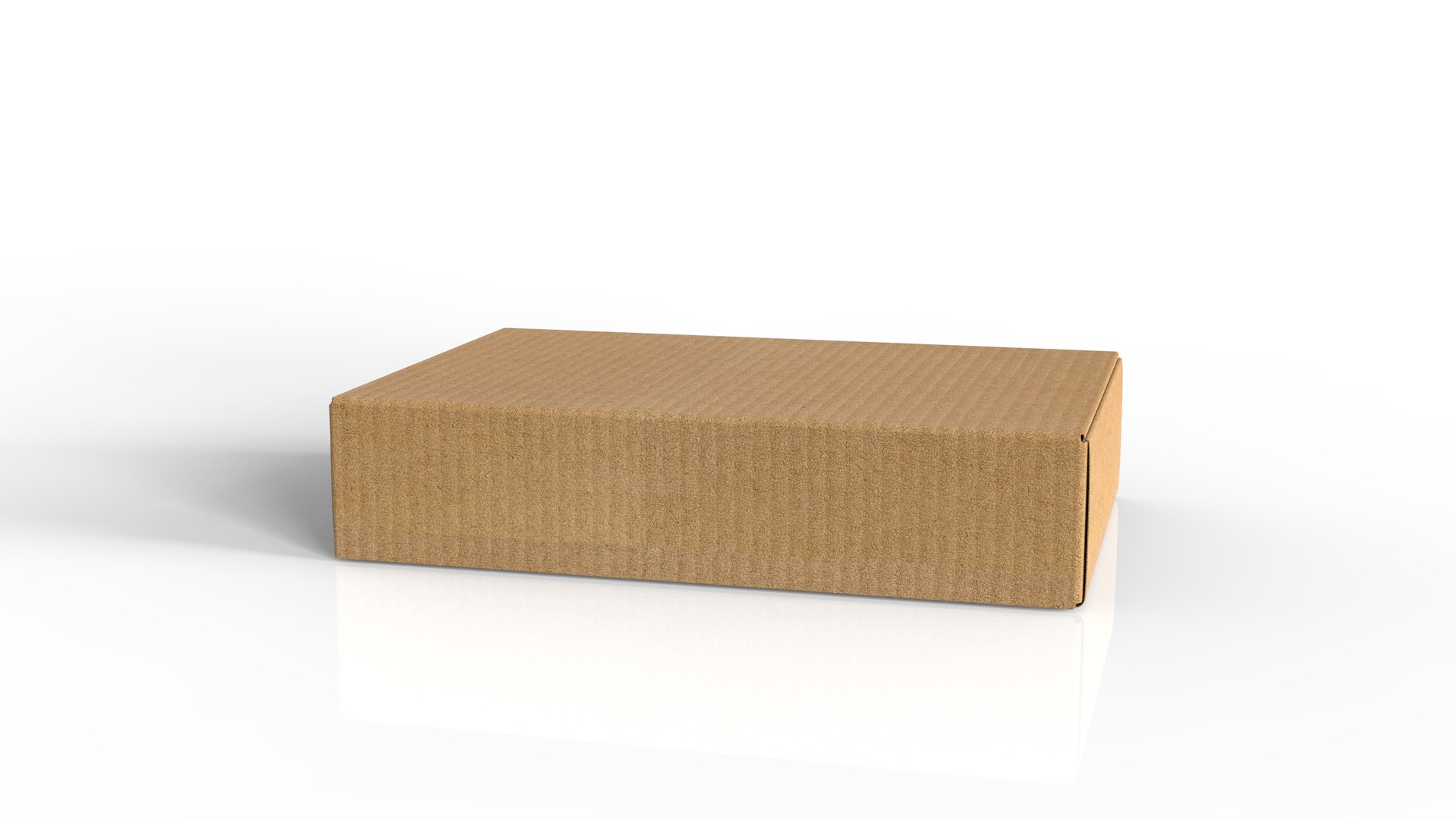 3D Model Cardboard Box FEFCO0427 Rigged - TurboSquid 2097280