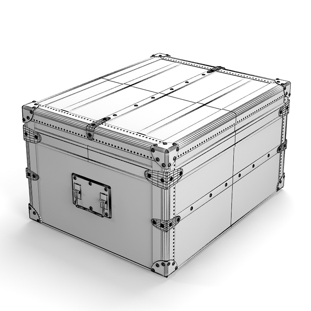 storage box art 3d model