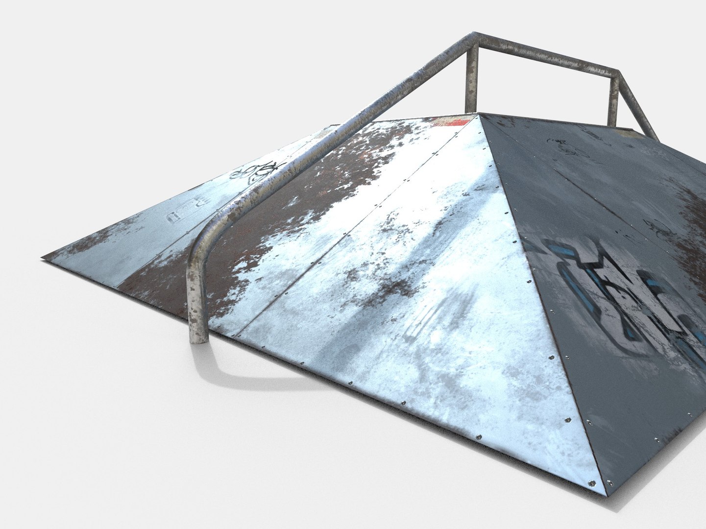 3d Skate Ramp Pbr