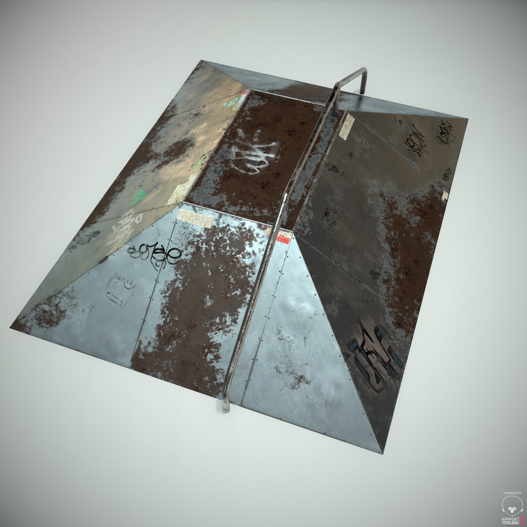 3d Skate Ramp Pbr
