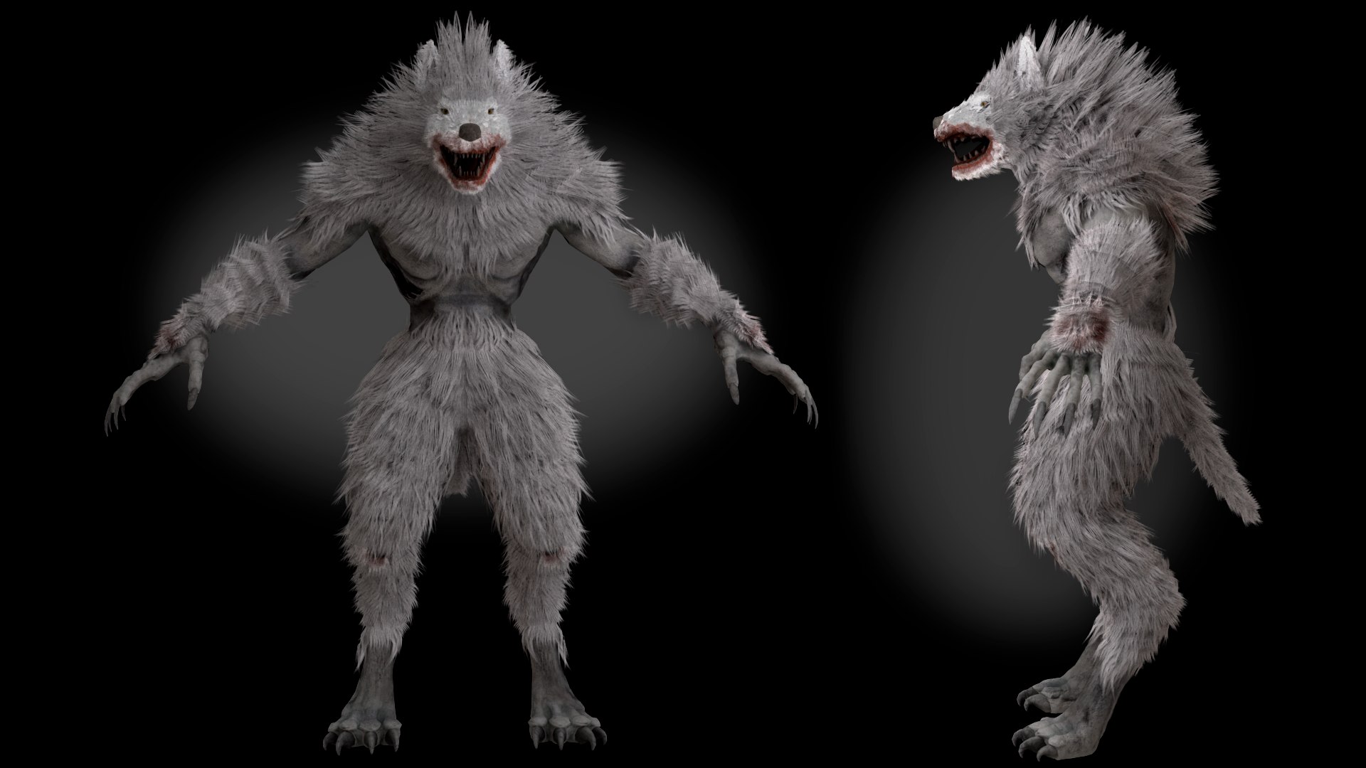 3D Model Werewolf - TurboSquid 1860705