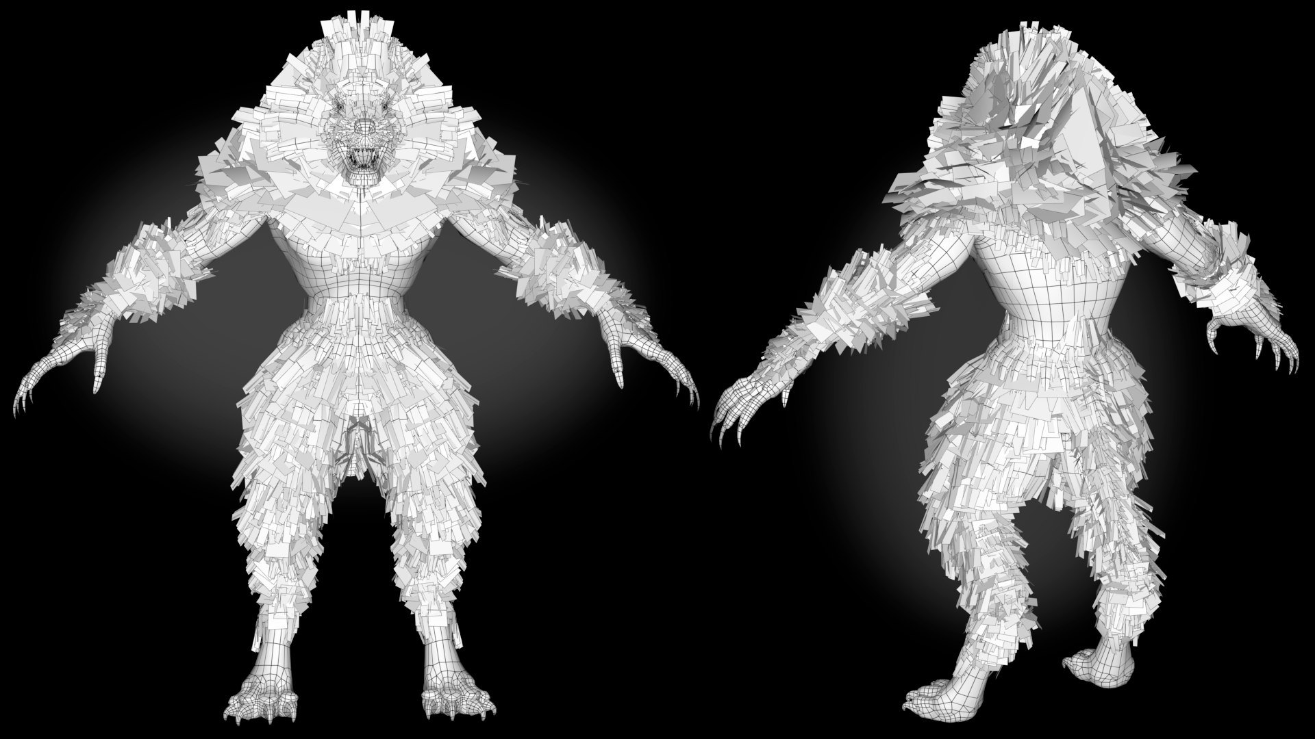 3D Model Werewolf - TurboSquid 1860705