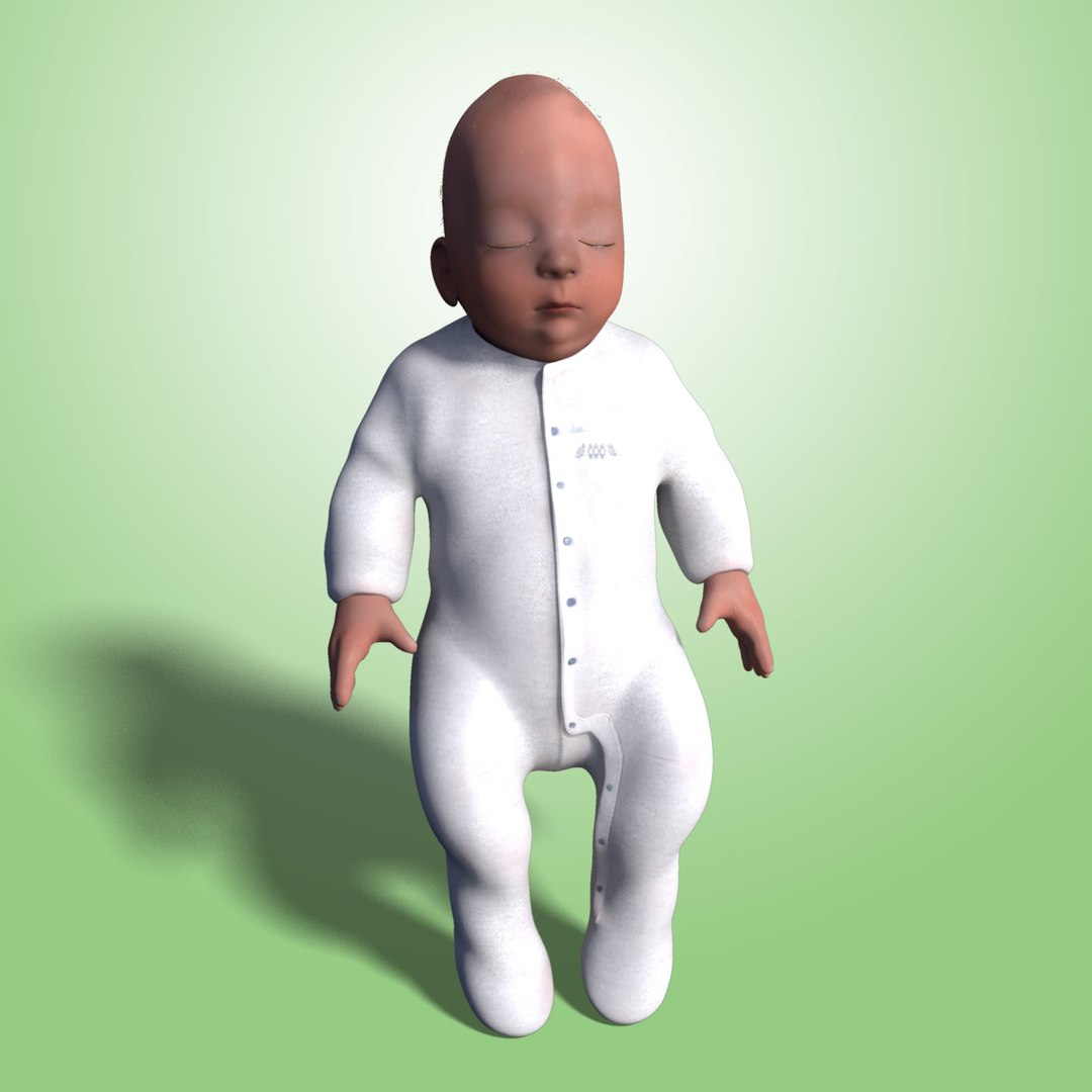 Obj Newborn Baby Girl