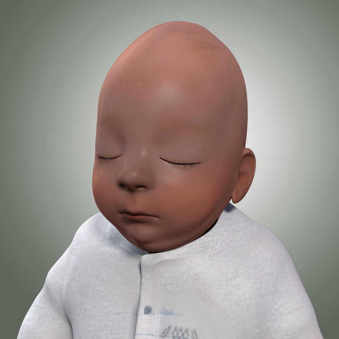 Obj Newborn Baby Girl
