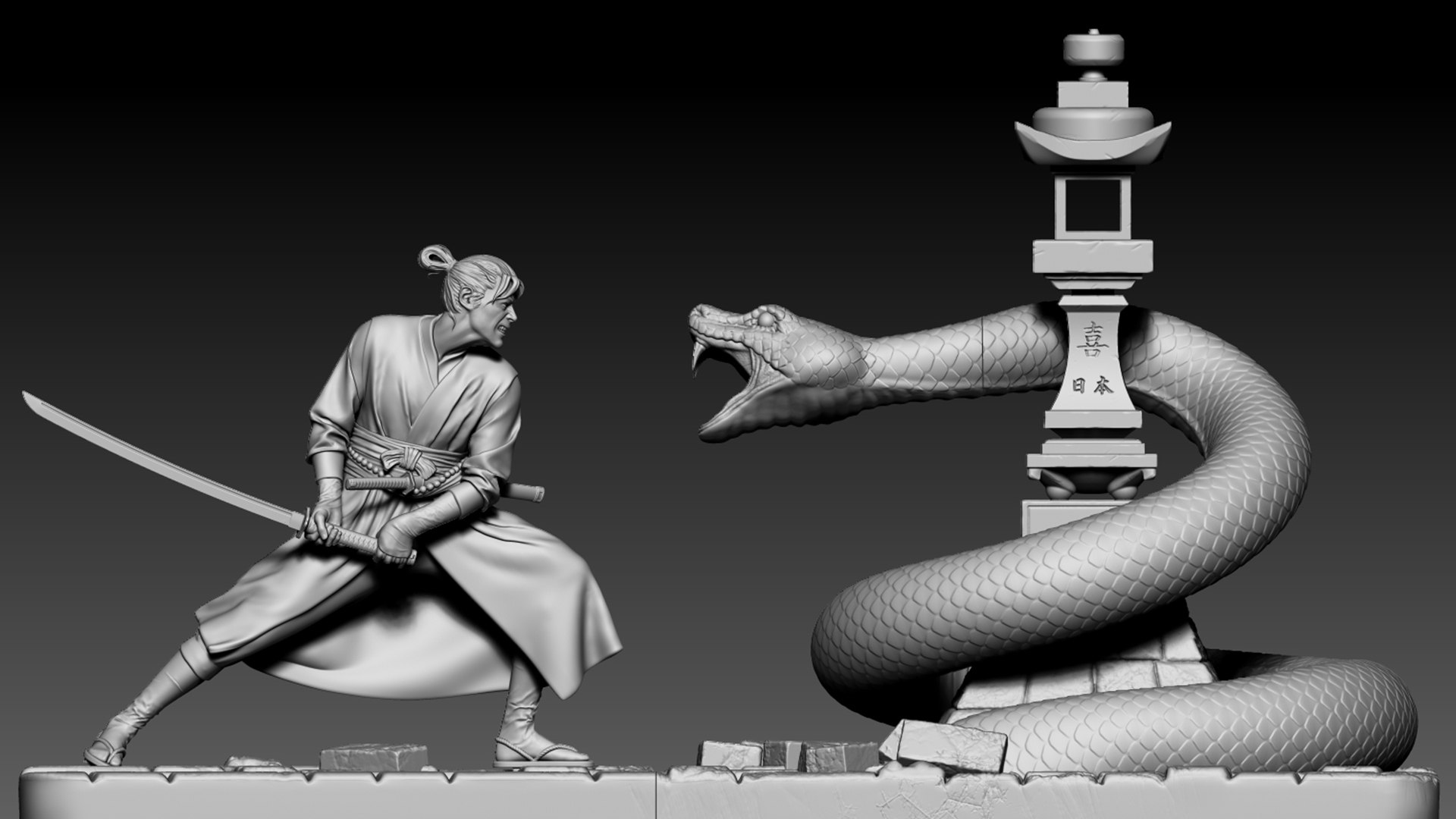 3d print Samurai 3D model - TurboSquid 1818648