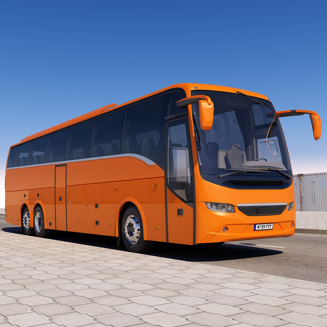3D Model Tourist Bus - TurboSquid 1478722