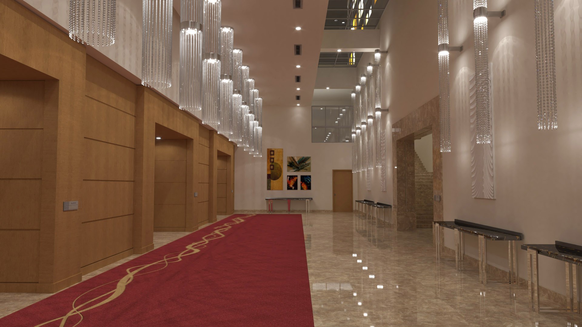 Lobby Model - TurboSquid 2012508