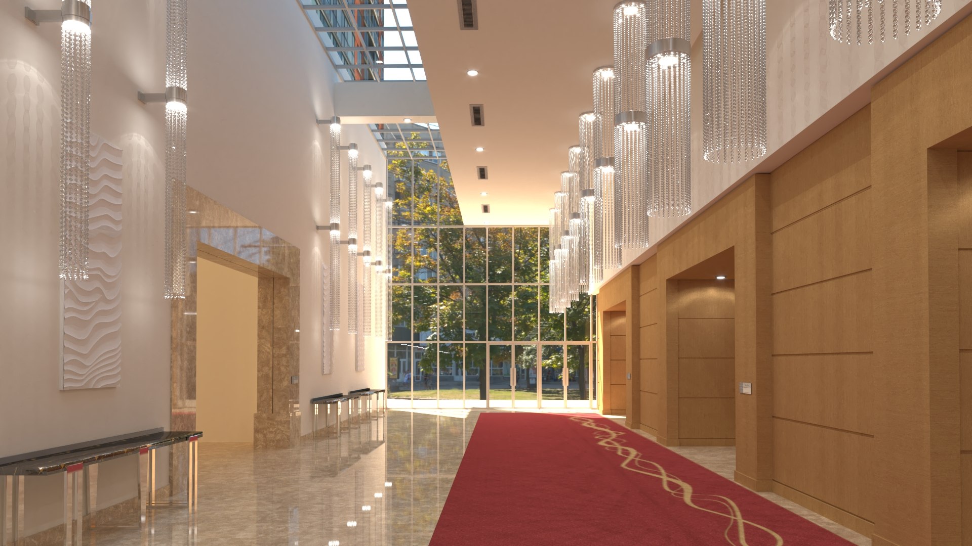 Lobby Model - TurboSquid 2012508