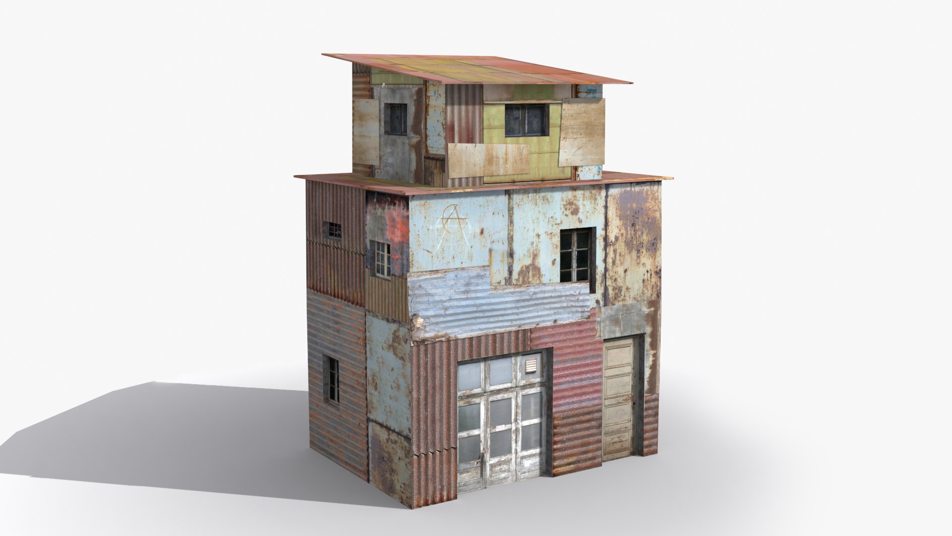 Slum X8 Model - TurboSquid 2009548
