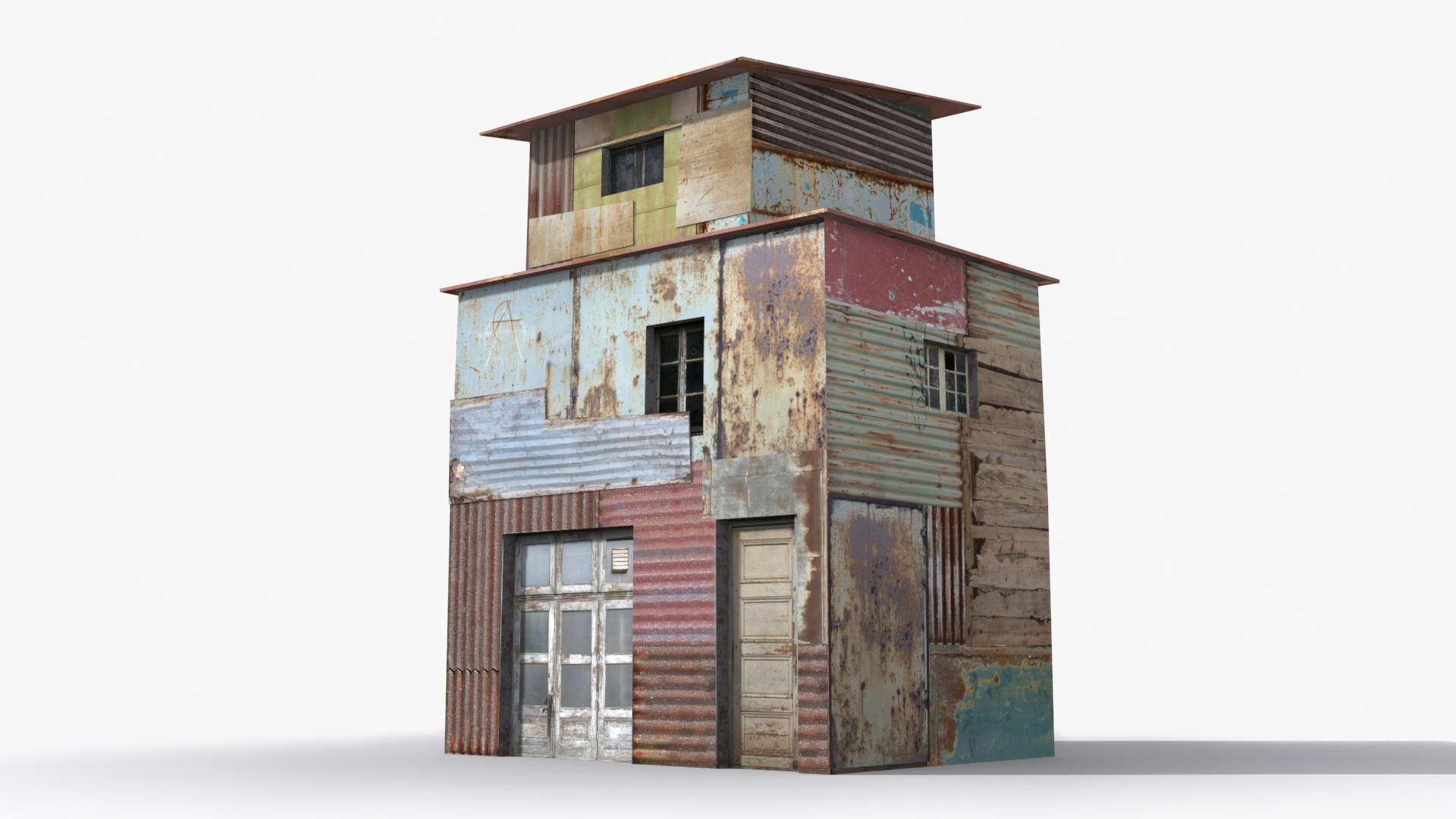 Slum X8 Model - TurboSquid 2009548