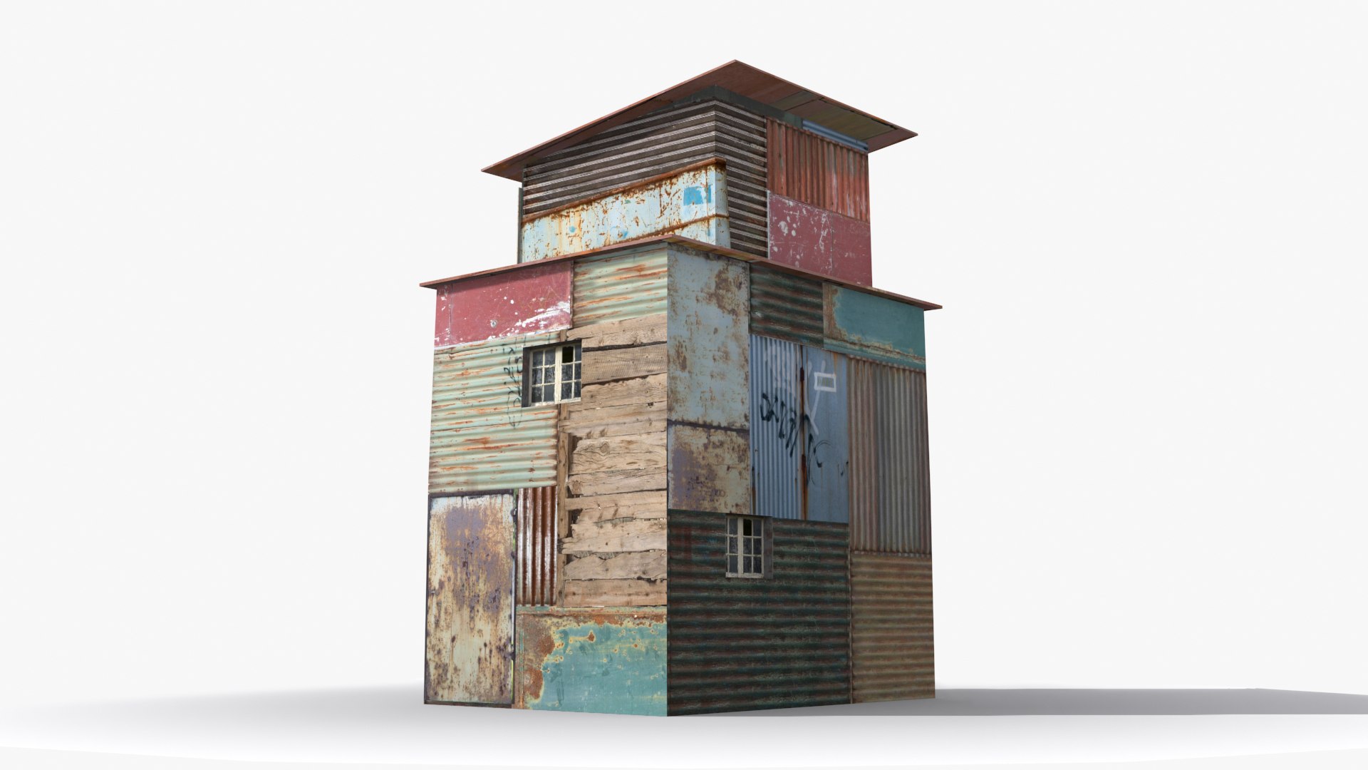 Slum X8 Model - TurboSquid 2009548