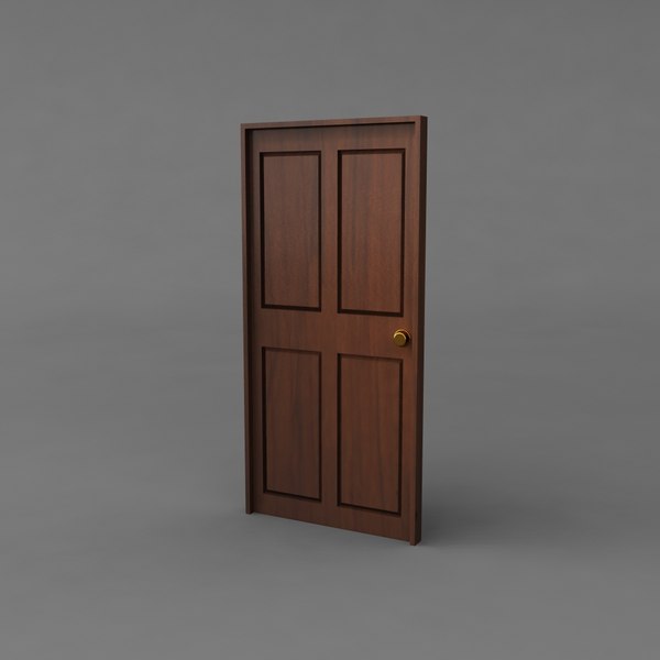 maya simple classic door
