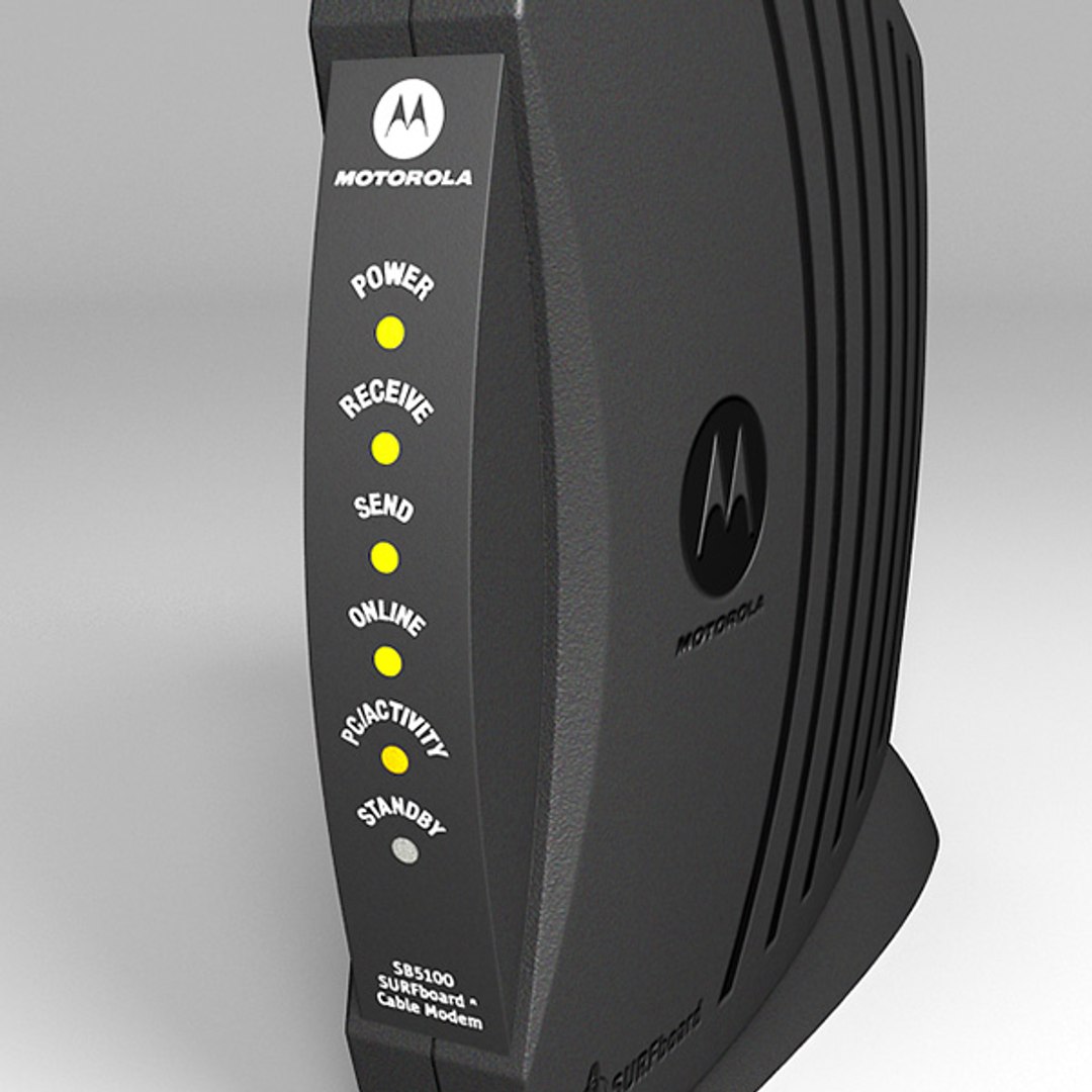Cable Modem 3d Max