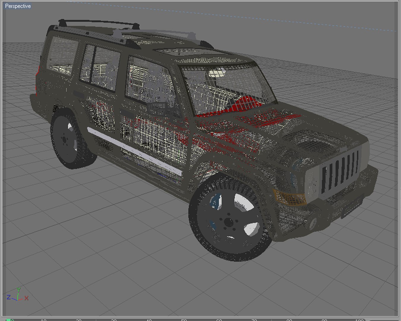 3ds max jeep commander
