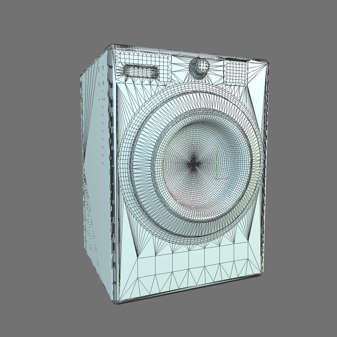 3d Model Washing Machine 1