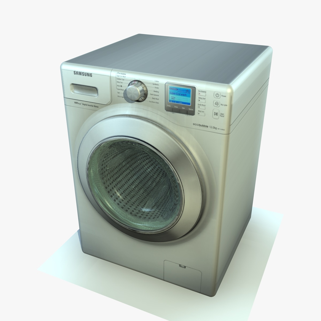 3d Model Washing Machine 1